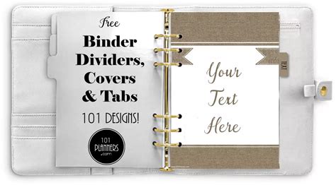 Binder Dividers