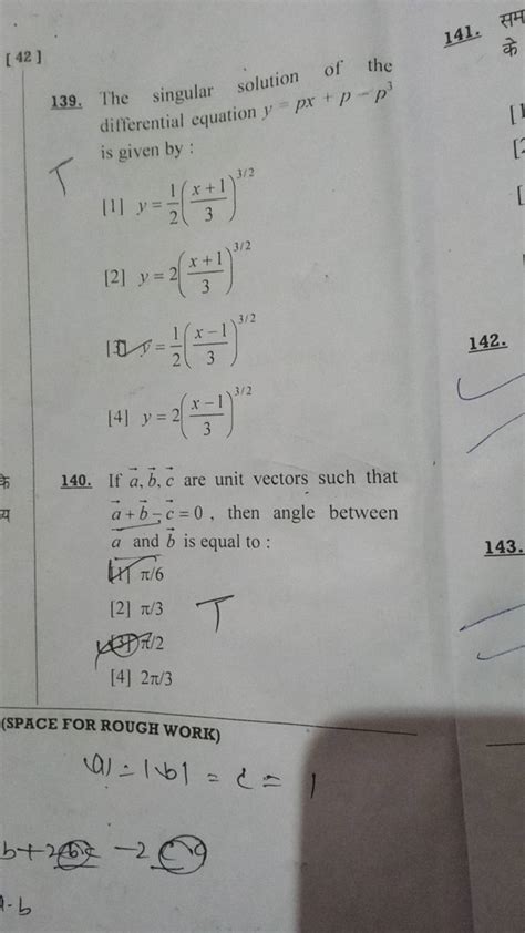 [42]139 The Singular Solution Of The Differential Equation Y Px P−p3 Is
