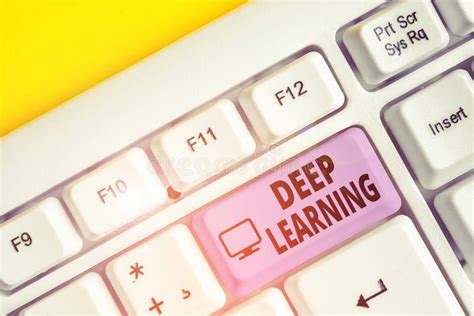 Writing Note Showing Deep Learning Business Photo Showcasing Hierarchical Abstractions