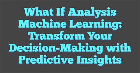 Types Of Machine Learning Classifiers How To Choose The Best One For