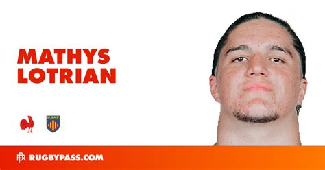 Mathys Lotrian Rugby Bio News Stats Age Height And Team Rugbypass