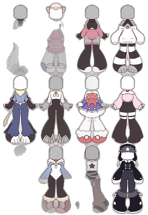 Roupas ★ Em 2025 Desenhando Roupas De Anime Roupas Estranhas