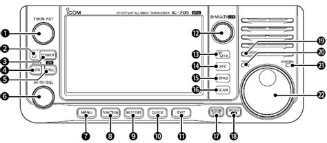 Icom Ic 705 Specs And Prices The Radio Directory