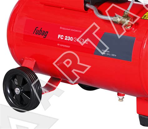 Fubag FC 230/24 CM2 компрессор воздушный 220 В, 24 л, 230 л/м масляный ...