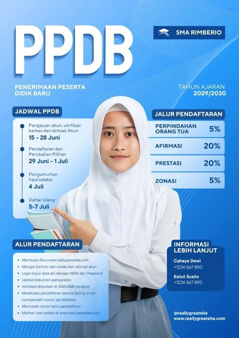 Temukan 27 Ide Ppdb Poster Dan Desain Brosur Di Papan Pinterest Ini