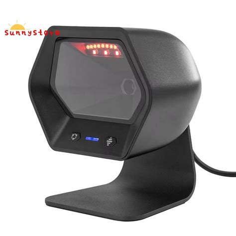 Desktop 2d Qr Barcode Scanner High Scan Performance Supermarket Barcode Scanner Qr Code Cashier