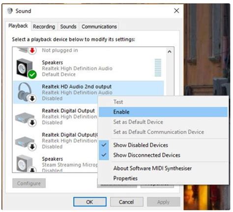 Realtek Hd Audio Headphones Not Working Ekonimfa