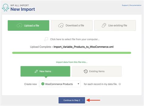 How To Import Variable Products Into Woocommerce Wp All Import