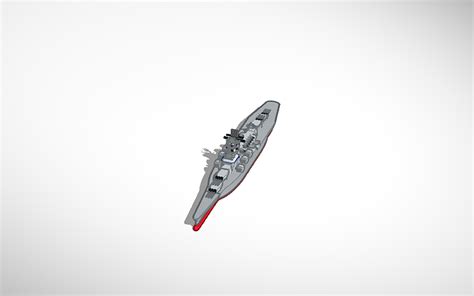 3d Design Crusader Class Heavy Cruiser Block B Tinkercad