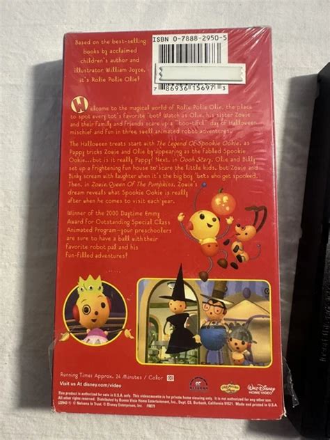 Rolie Polie Olie A Spookie Ookie Halloween Vhs Tape 2001 £11 71