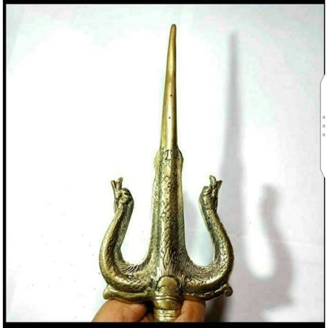 Jual Keris Trisula Naga Kembar Kuningan Shopee Indonesia
