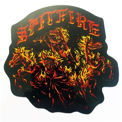 Spitfire Wheels Stickers