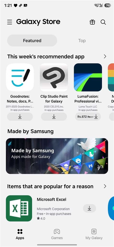 Samsung Brings A Much Needed Design Refresh To The Galaxy Store