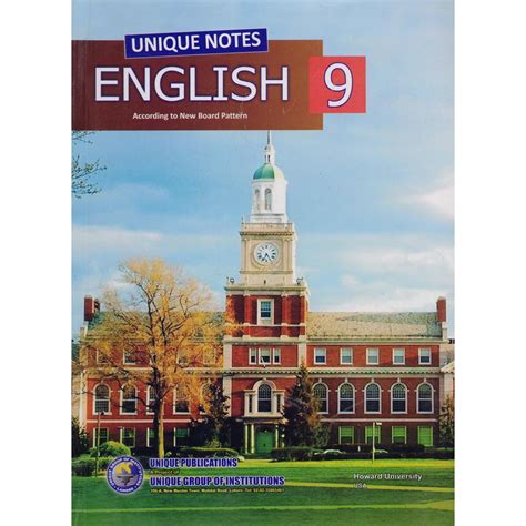 Unique Notes For 9th Class English Price In Pakistan