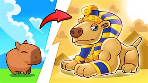 วิวัฒนาการของ Capybara Roblox