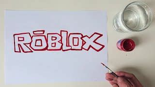 How To Draw Roblox Logo
