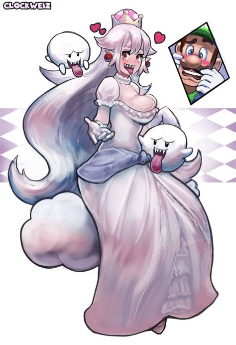 Boosette Princess Boo Super Mario Bros By Deviantart