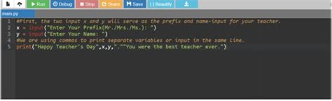 Teachers Day Educators Technology Innovation Python Django Web