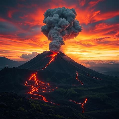 Epic Eruption Of Mount Tambora