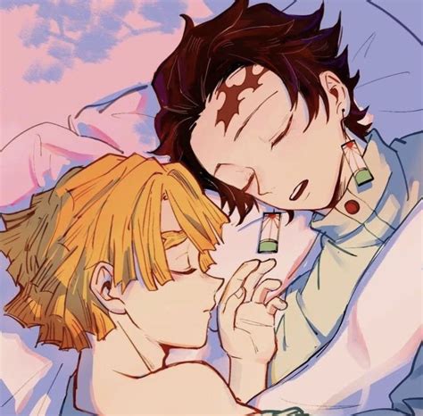 Zenitsu X Tanjiro Slayer Anime Dragon Slayer Anime Demon