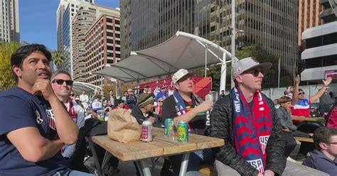 World Cup Watch Party Bring Usa Soccer Fans To Downtown San Francisco Cbs San Francisco