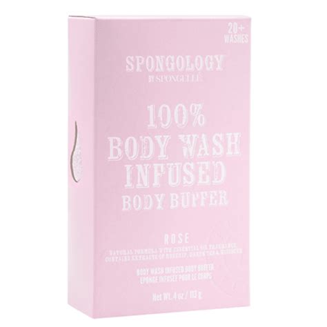 Spongology Body Buffer Rose Pamper Parlour