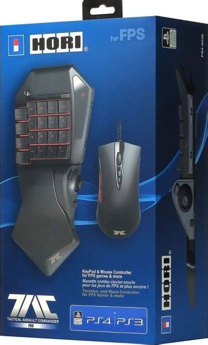 Hori Tactical Assault Commander Pro Tac Pro Keypad And Mouse Controller For Ps4 And Ps3 Fps