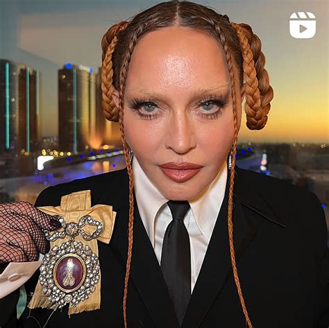 Unrecognizable Madonna Out To Look Like 2000s Copy Of Self
