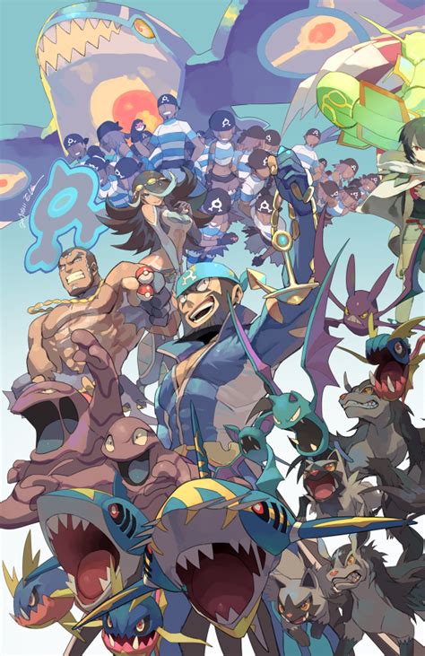 E Volution Archie Pokemon Carvanha Crobat Grimer Kyogre Matt