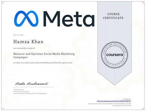 Hamza Khan On Linkedin Aptly Meta Facebook Coursera Anke Audenaert