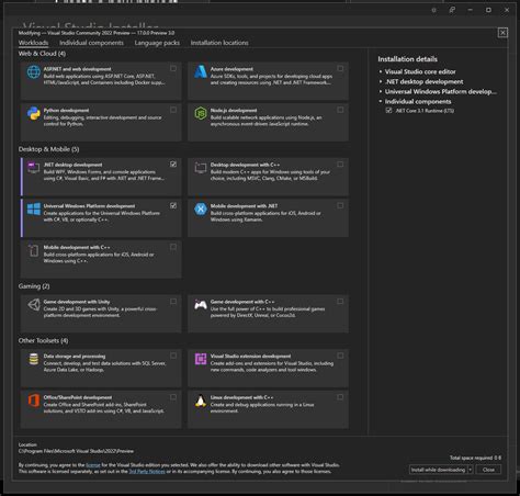 C Unable To Find Windows Forms App Net Core Template Where Is It Located Stack Overflow
