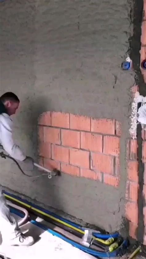 Spray Plaster Application 🎥 Mr Sabanmujezinovic Design Your Dream