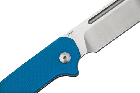 Qsp Knife Penguin Qs130sj C 14c28n Satin Blue G10 Slipjoint Pocket