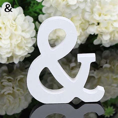 Large Wooden Letter Alphabet Wall Hanging Wedding Party Home Shop