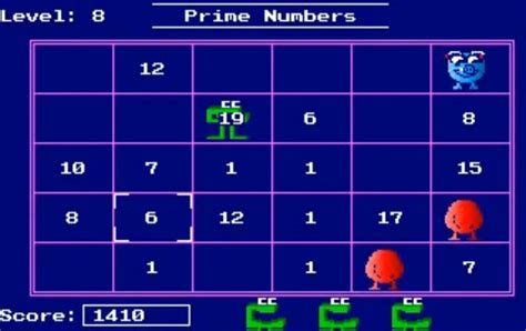 Play Number Munchers Online In Your Browser Ms Dos Games