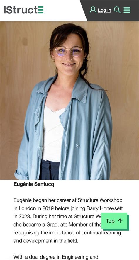 Eugénie Sentucq On Linkedin Very Proud To Have Been Shortlisted For The Young Engineering