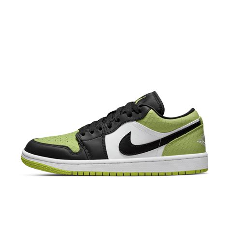Air Jordan 1 Low Vivid Green And Black Dx4446 301 Release Date