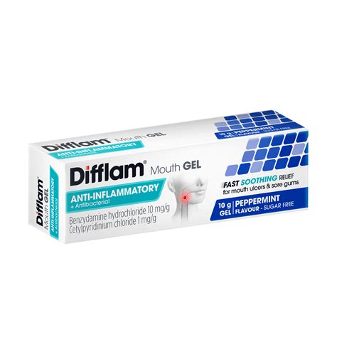 Difflam Anti Inflammatory Antibacterial Mouth Gel Net Pharmacy