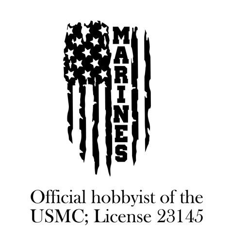 Distressed Usmc Flag Vinyl Decal For Marines Usmc Marine Usmc Decal