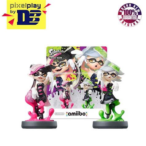 Amiibo Splatoon Series Squid Sister Set Callie And Marie Shopee