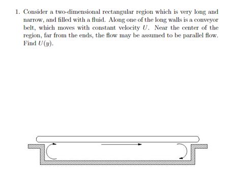 Solved 1 Consider A Two Dimensional Rectangular Region