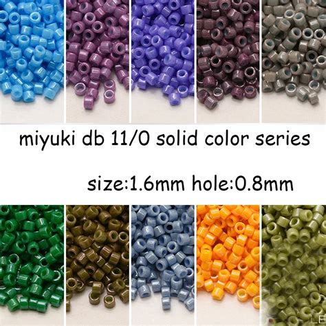 Miyuki Delica Beads Para Fazer J Ias S Rie Monochrome Gr Nulos Db