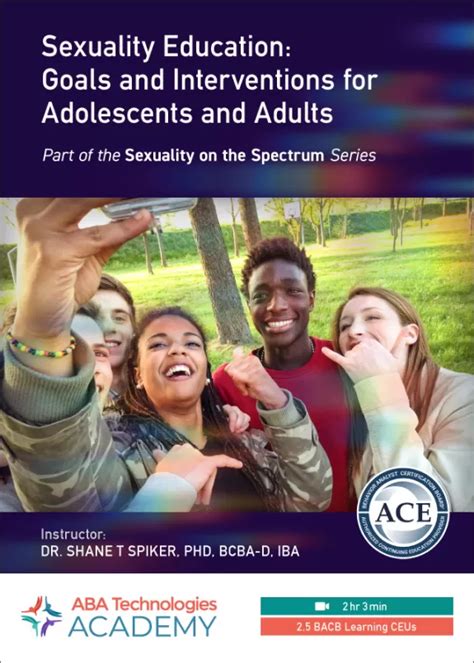 Comprehensive Sexuality Education For Adolescents And Adults With Autism