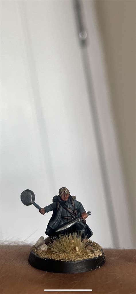 6th Mini My Attempt At Samwise Found This Very Difficult To Paint
