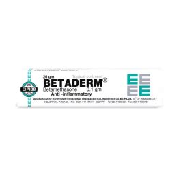 Betaderm Ointment For For The Relief Of Skin Inflammation
