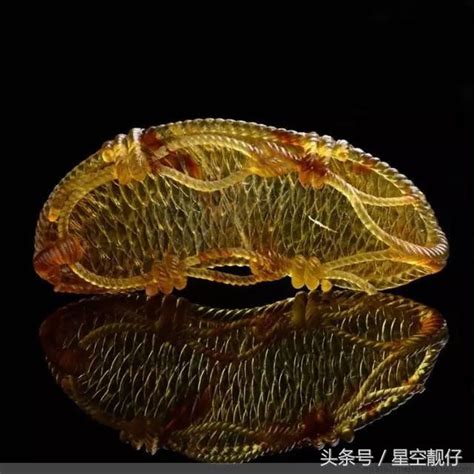 琥珀雕刻 精美絕倫 每日頭條