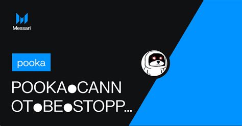 Pooka•cannot•be•stopped Price Pooka To Usd Research News