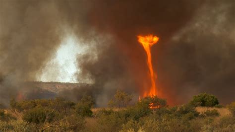 Firenado Australia In Hd At Actual Speed Youtube