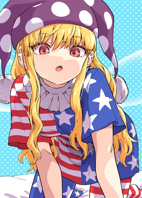 Safebooru 1girl Absurdres American Flag Dress American Flag Legwear