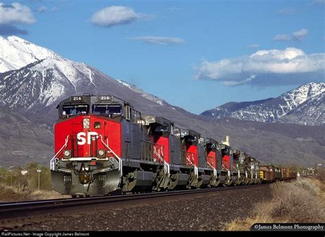 Southern Pacific Railroad Ge Ac4400cw In American Fork Utah
